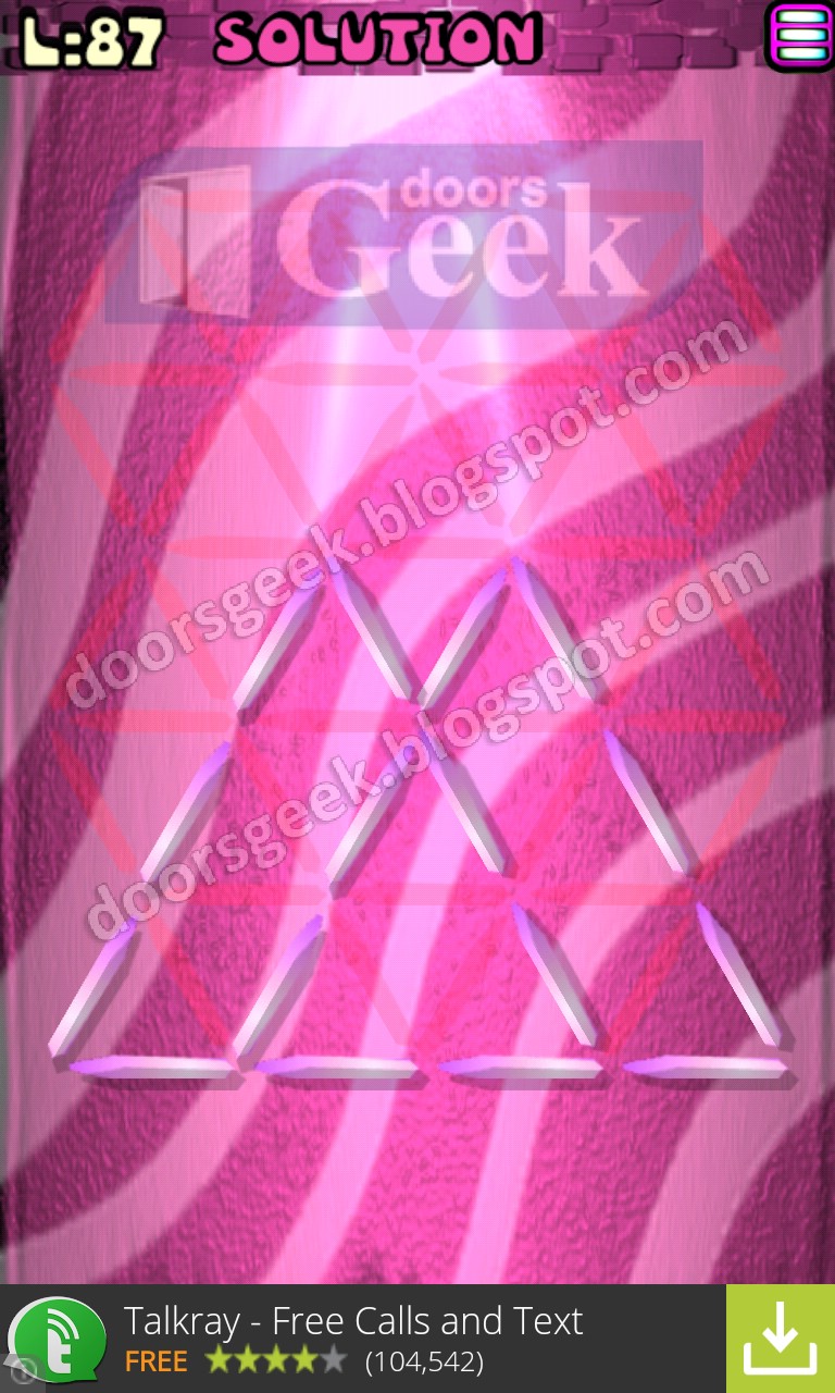 Matches Puzzle [Episode 4] Level 87 Solution ~ Doors Geek